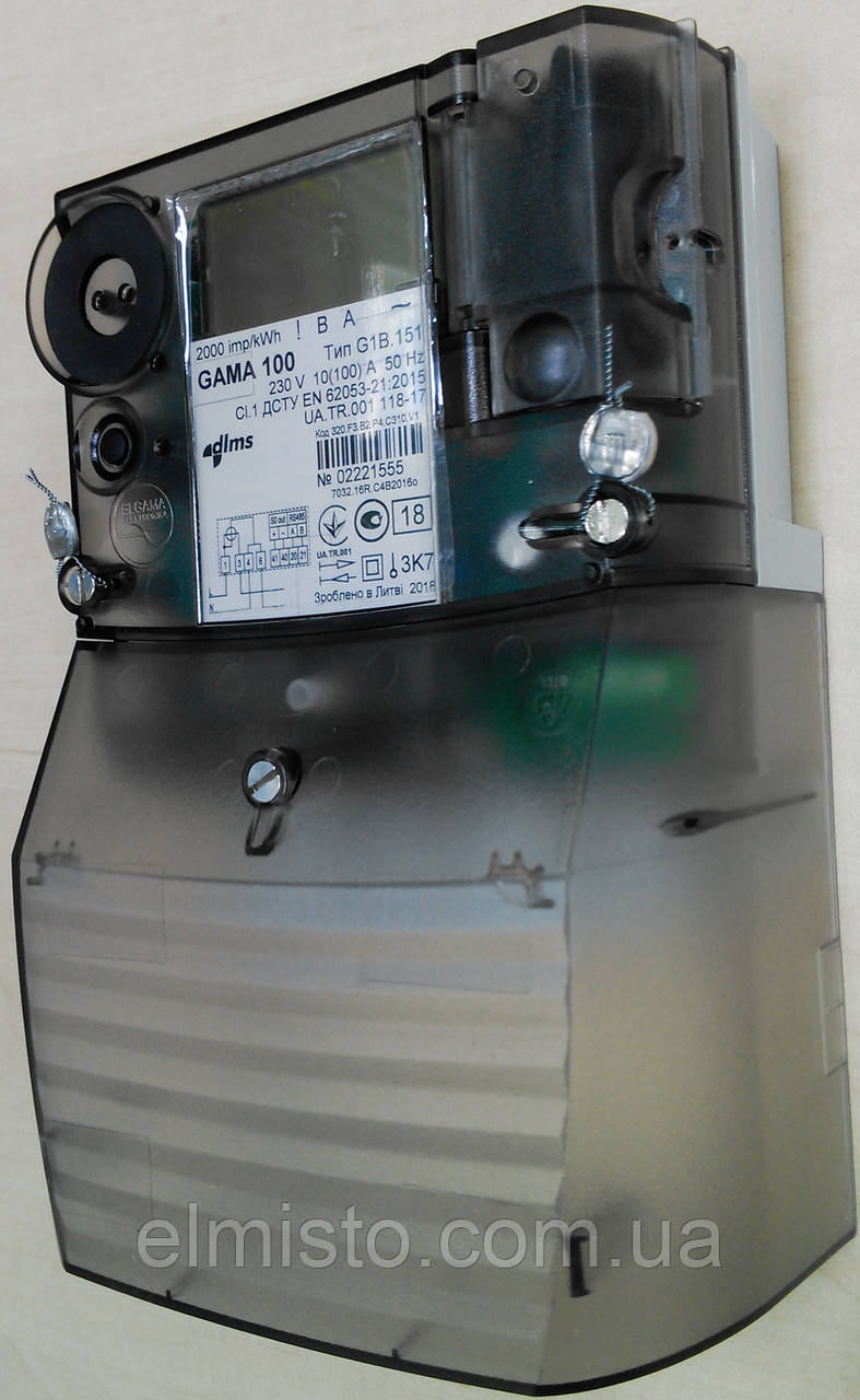 Электросчетчик GAMA 100 тип G1B 151.320. F3.B2.P4.C310.v1 5100А ...