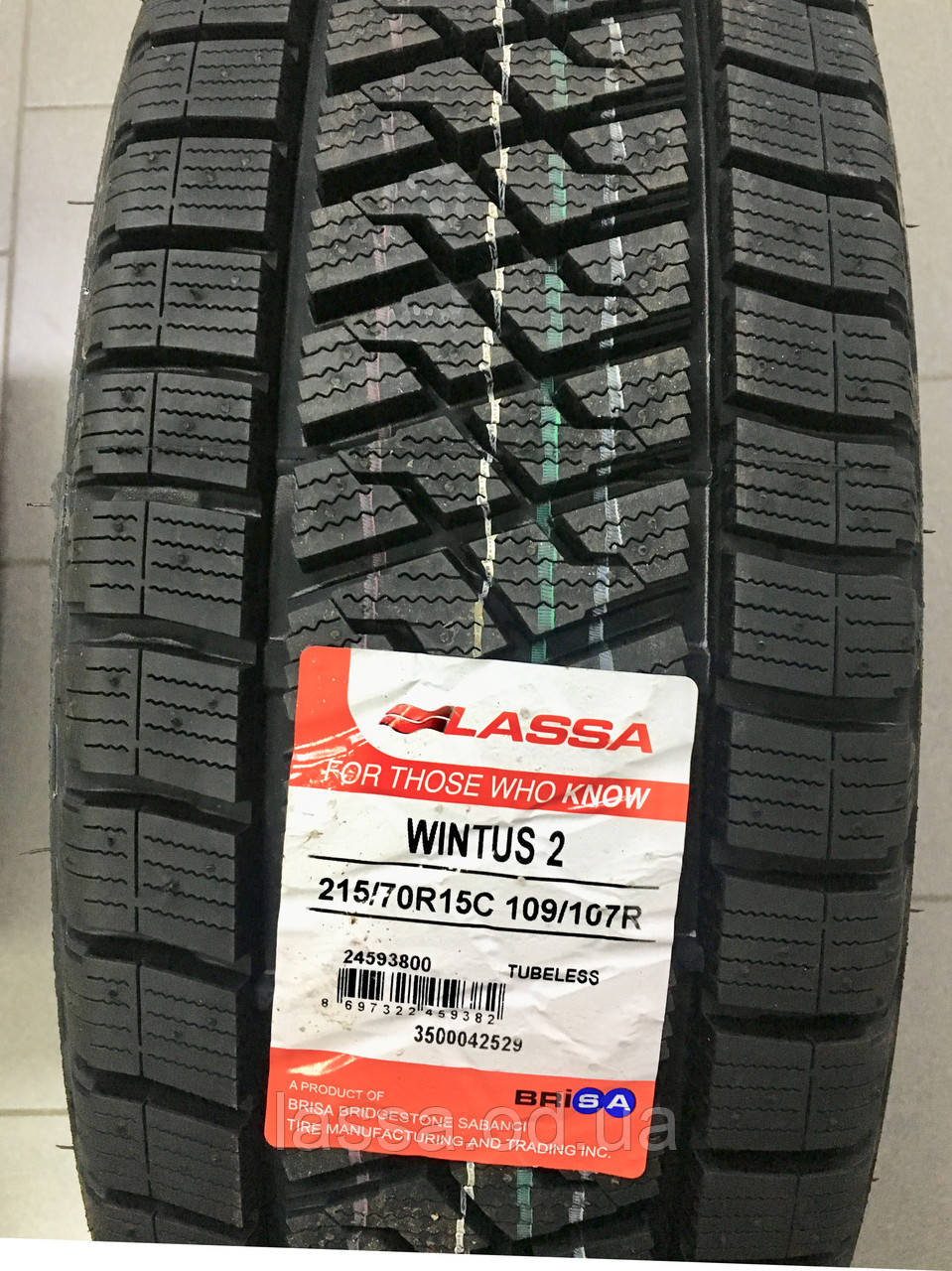 Купить Зимняя резина Ласса Wintus 2 215 / 70 R15C 109 / 107S в Одессе ...