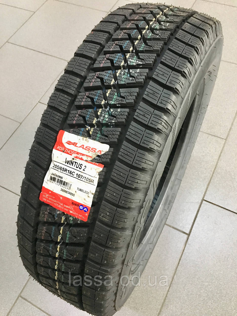 Зимняя авто шина Lassa Wintus 2 205 / 65 R16C 107 / 105R: продажа, цена ...