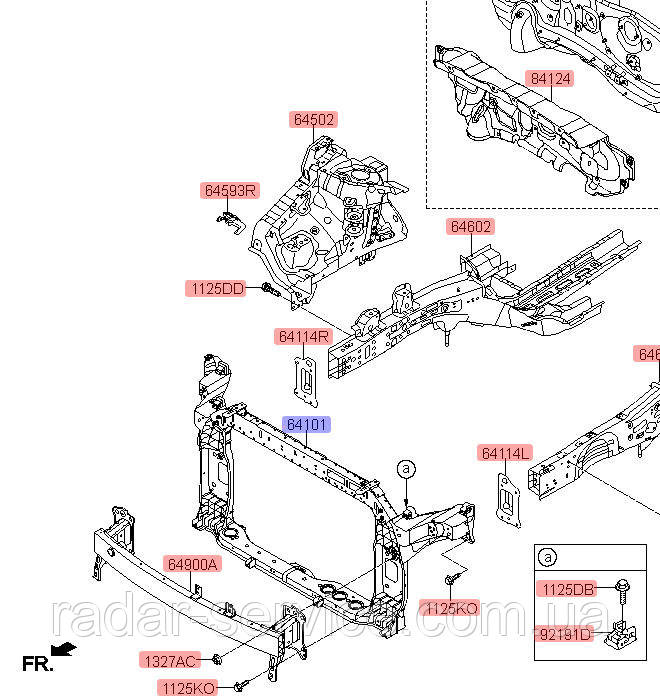 Панель передня телевізор кіа Спортейдж 4, KIA Sportage 2016-20 QLe ...