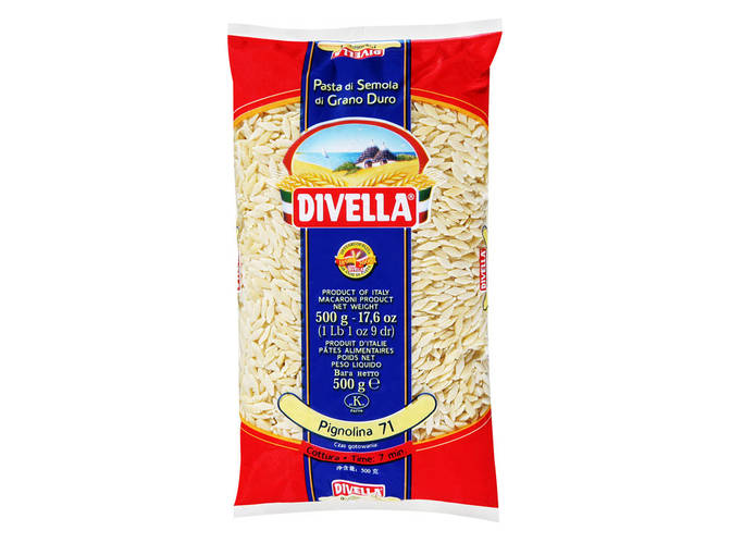 Купить Макароны твердых сортов в форме кедровых орешков Divella ...