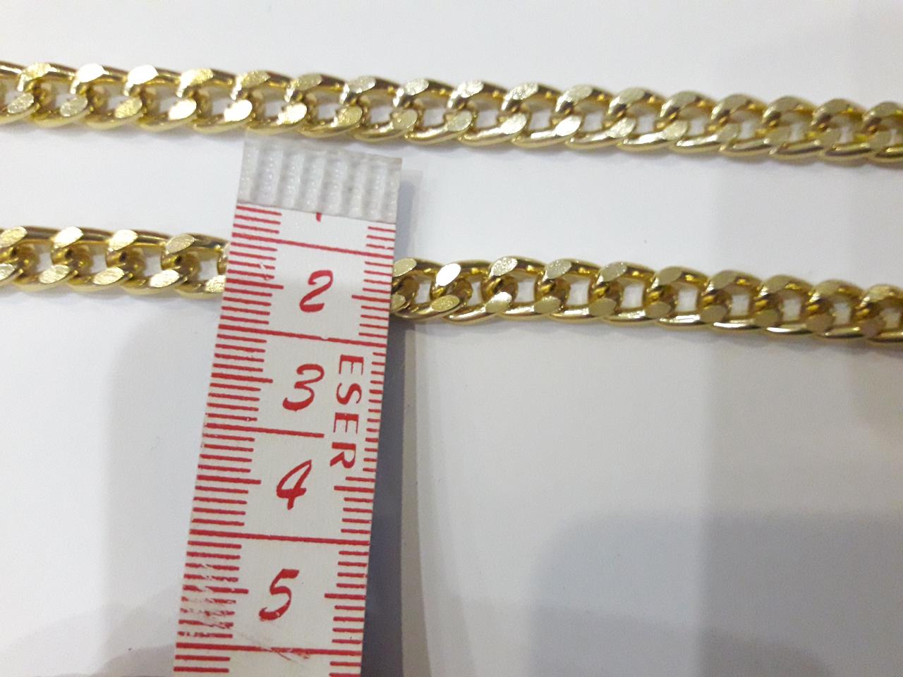 Цепь декоративная металлическая. Ланцюжок алюмінієвий Колір світле ...