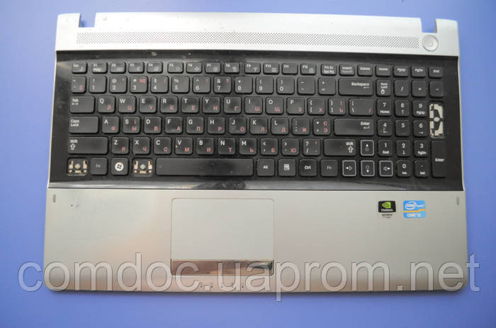 Корпус Samsung RV520 ОРИГИНАЛ топкейс тачпад клавиатура залита, цена ...
