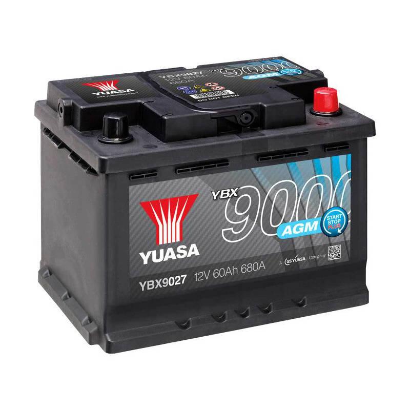 Купить Аккумулятор Yuasa 12V 60Ah AGM Start Stop Plus Battery YBX9027 ...
