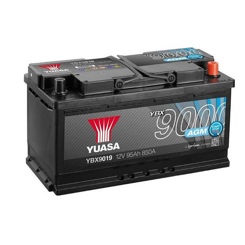 Купить Аккумулятор Yuasa 12V 95Ah AGM Start Stop Plus Battery YBX9019 (0), цена 10569 грн — Prom ...