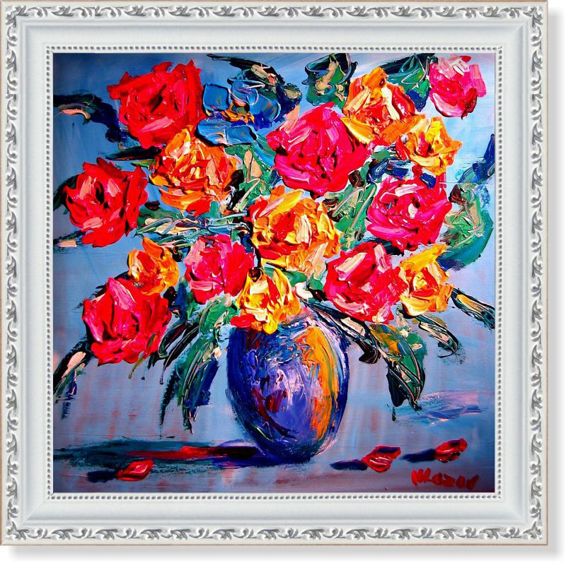 Купить Репродукция современной картины «Сочно II» 30 х 30 см, цена 560 ...