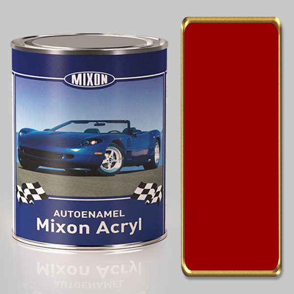 Акриловая Автомобильная Краска Mixon Acryl. Рубин 110. 1л — Купить ...