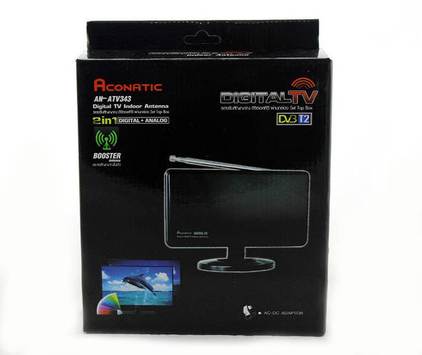 Купити Антена для тюнера Т2 з підсилювачем AN ATV 343, ціна 340 ₴ - Prom.ua (ID# 832557793)