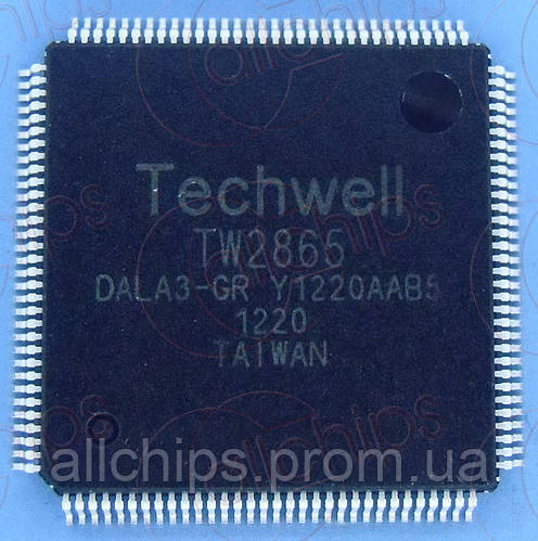 Купить Декодер видео Techwell TW2865-LA3-GR LQFP128, цена 604.38 ...