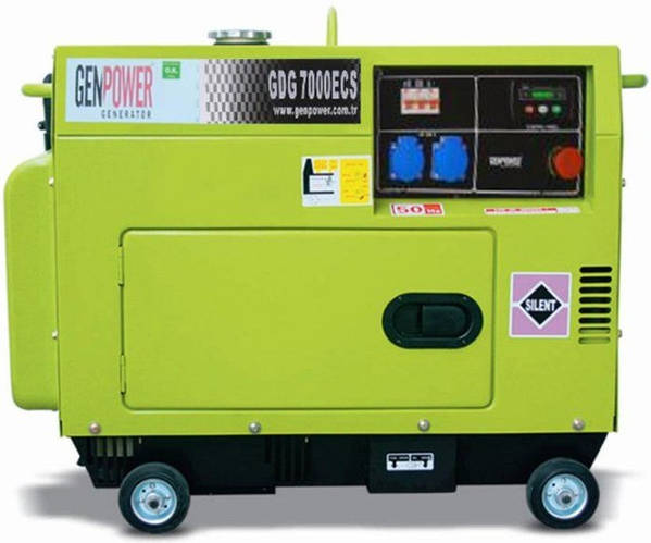 Генератор дизельный Genpower GDG 7000ECS с АВР 5,5(7,0)кВт, ціна — Prom ...