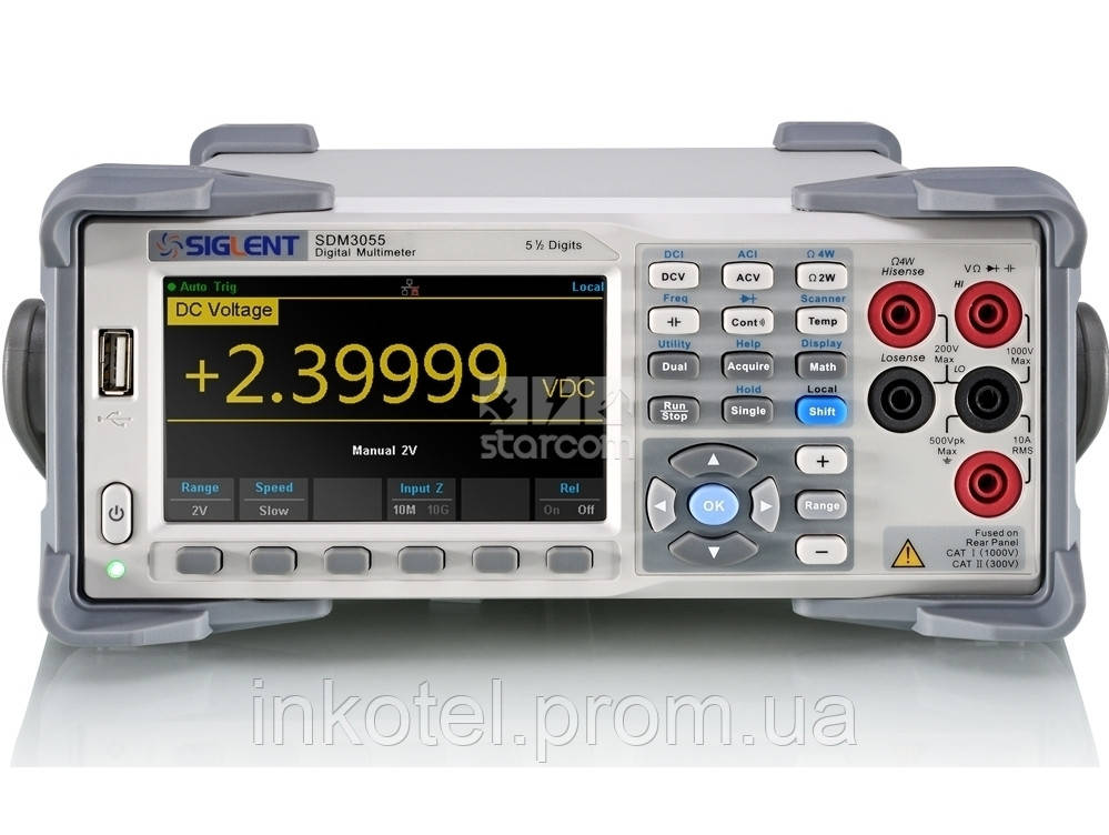 Мультиметр SIGLENT SDM3055, цифровий, настільний, ціна: 25000 ₴, купити ...