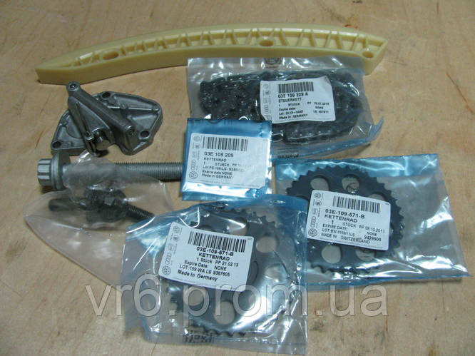 Купить Ремкомплект привода ГРМ цепной Seat Cordoba, Ibiza 03E198229A ...