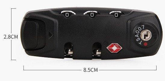 Купить Кодовый замок на чемодан ЧМЗК-7001, цена 216 ₴ — Prom.ua (ID ...