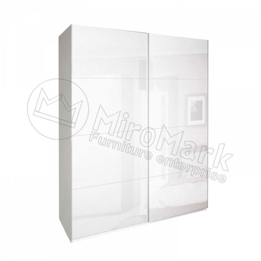 Шкаф-купе "Империя" 250см от Миро-Марк (глянец Белый). — Купить ...