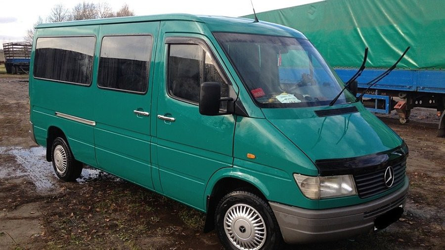 Дефлекторы окон Mercedes Benz Sprinter (W901-905) 1995-2006 | Ветровики ...