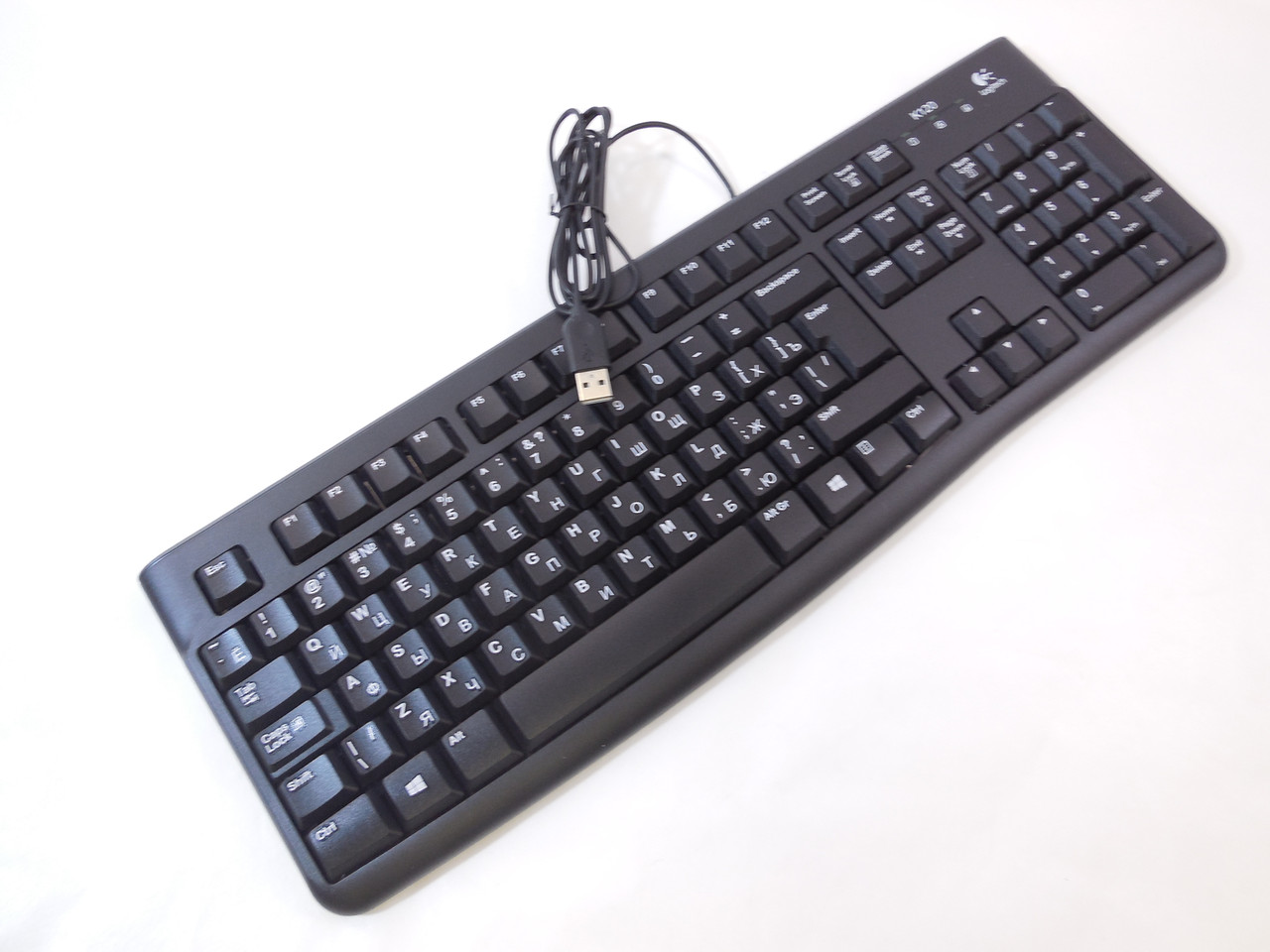 Купити Клавіатура Logitech K120 USB, ціна 209 ₴ - Prom.ua (ID# 821285712)
