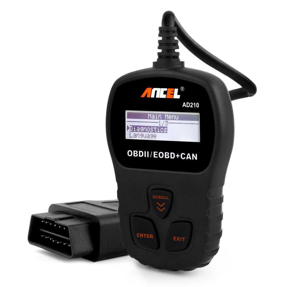 Диагностический сканер для авто OBD-2 EOBD ANCEL AD210: продажа, цена в Киеве. ProductCategory ...