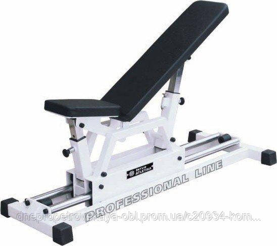 Скамья для машины Смита регулируемая InterAtletikGym ST318, цена 15540 ...