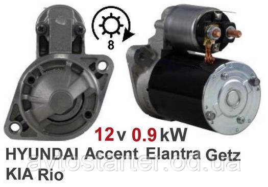 Щеткодержатель для стартера HYUNDAI Elantra, ACCENT, GETZ, MATRIX, KIA ...