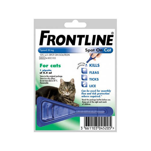 FrontLine Spot On Cat (Фронтлайн) капли для кошек, цена 160 грн — Prom ...