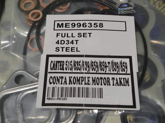 Набор прокладок двигателя MITSUBISHI CANTER FUSO 659/859 4D34T ...