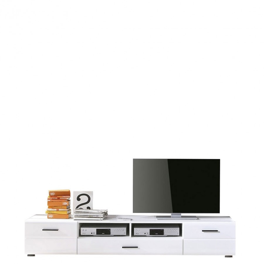 Тумба під ТВ з ДСП та МДФ RTV2D1S Вушер нiмфеа альба Gerbor купить с доставкой по Украине, Тумба ...