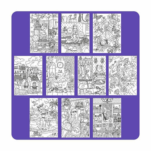 Купить Набор раскраска с маркерами "Дневник Софии" , ROSA START, цена ...