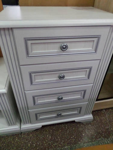 Комод в спальню з ДСП та МДФ 4S_60 Вайт Gerbor, цена 4590 грн — Prom.ua (ID#855261300)