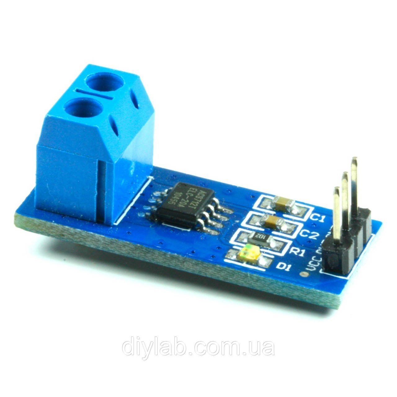 Датчик струму шунт до 20А ACS712, цена 115.50 грн — Prom.ua (ID#76116371)