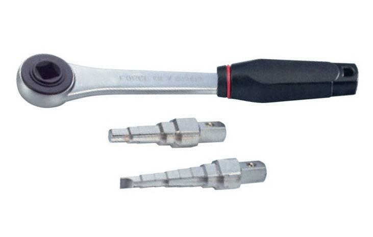 1/2" Тріскачка з внутрішніми викрутками 3 пр., Force,4031, ціна: 1886 ₴, купити на Prom.ua