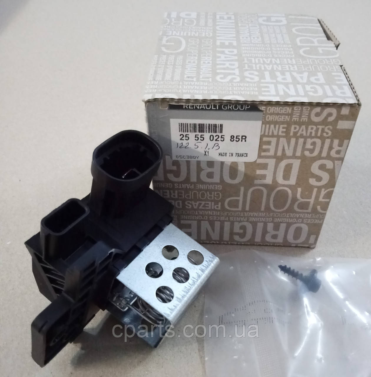 Резистор вентилятора охлаждения Renault Sandero 2 (оригинал): продажа ...