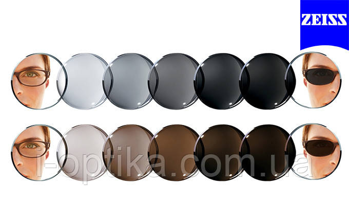 Фотохромные линзы для очков ZEISS PhotoFusion: продажа, цена в Киеве ...