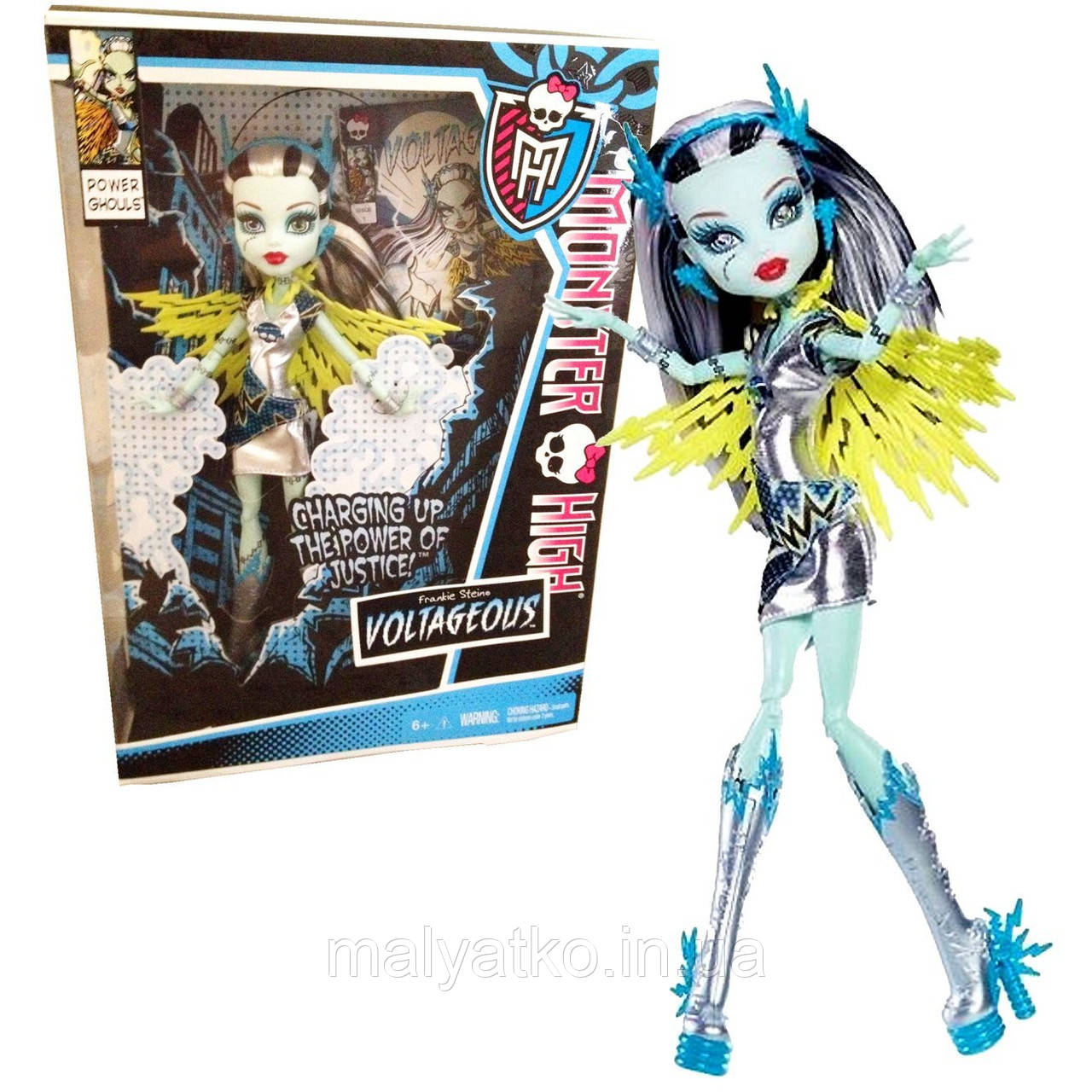 Monster High Exclusive Power Ghouls Frankie Stein Френкі (ID ...