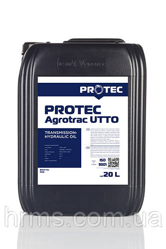 Масло UTTO для аграрної техніки каністра 20л PROTEC Agrotrac UTTO Олива ...