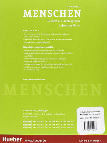 Menschen A1.1 und A1.2 Lehrerhandbuch Pack, цена 844 грн — Prom.ua (ID#862870849)