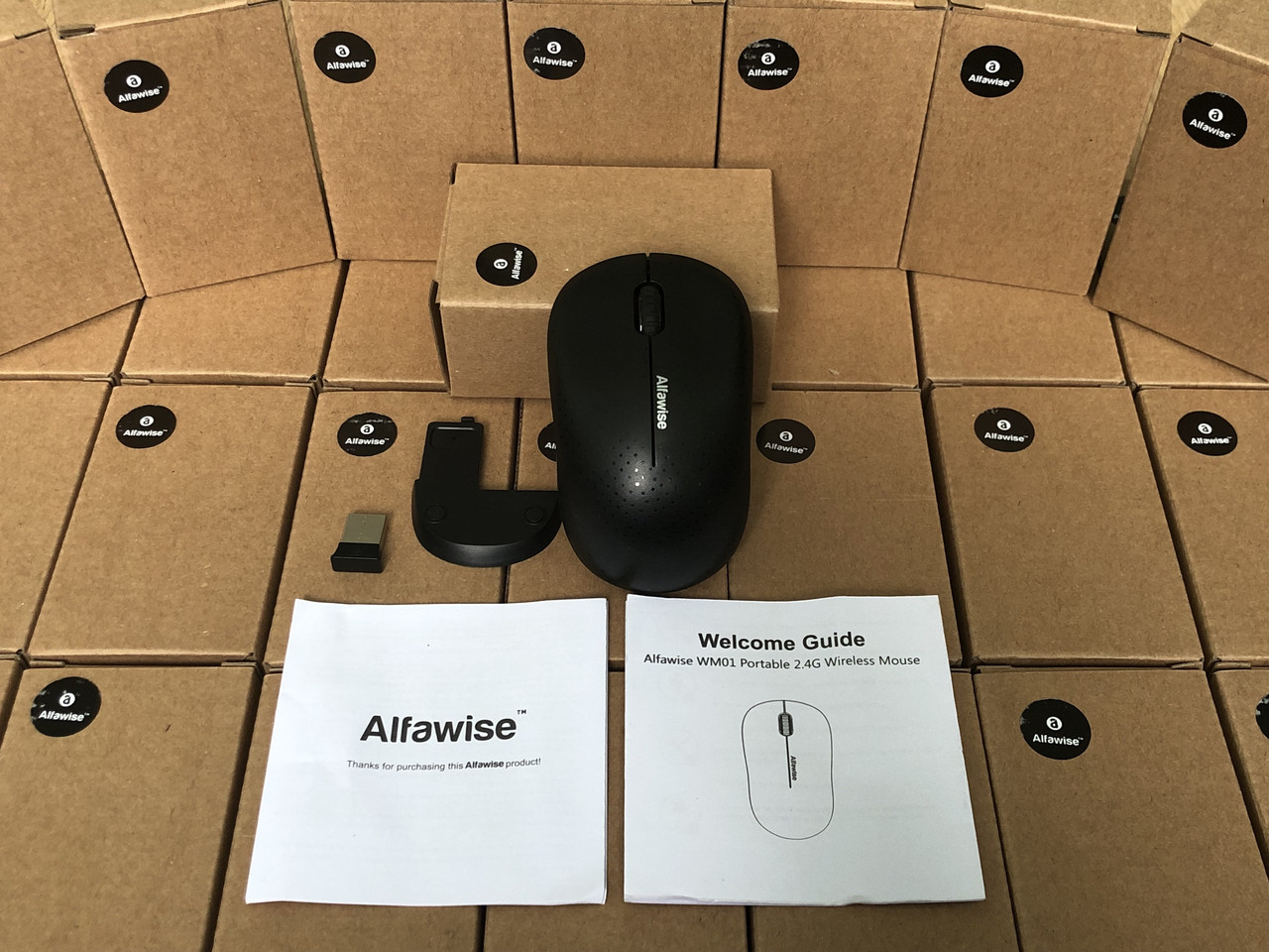 Бездротова мишка Alfawise 2.4G Wireless Mouse 1200DPI (Беспроводная ...