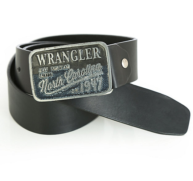 Ремень Wrangler Mens CTF Buckle Belt - Black • Цена от интернет ...