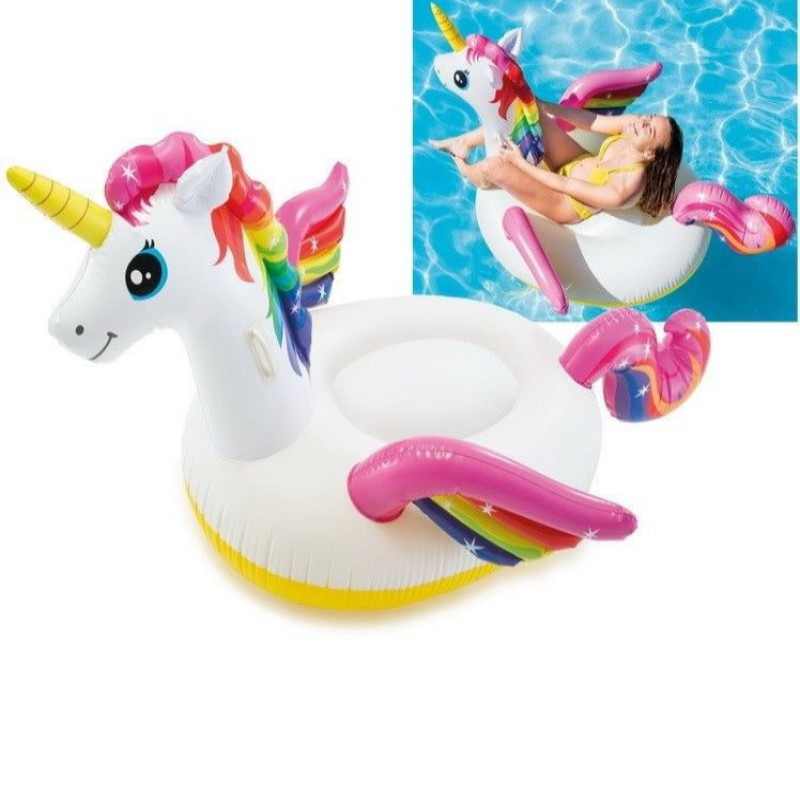 Купить Intex 57561 Единорог 201 х 140 х 97 см плот надувной 709 ₴ в ...