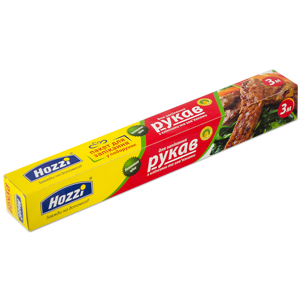 Рукав для запекания продуктов в духовке и микроволновке 3 метра Hozzi ...