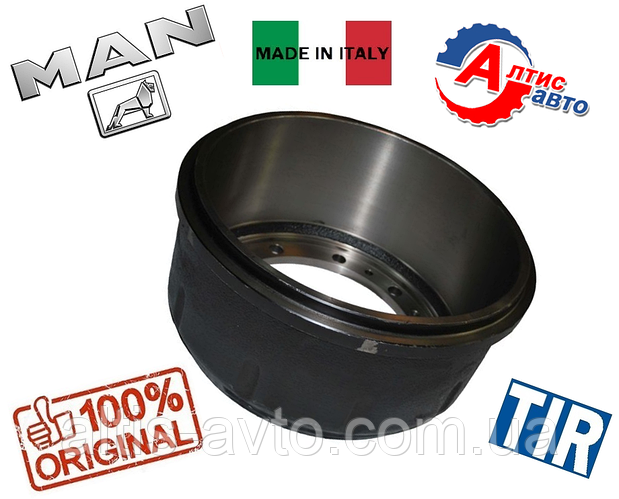 Тормозной барабан MAN TGA, F2000, F90, M 2000 L, M 90, TGS, цена 2990 ...