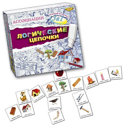 Игра Настольная "Логические Цепочки" ТМ Мастер, цена 118 грн — Prom.ua ...