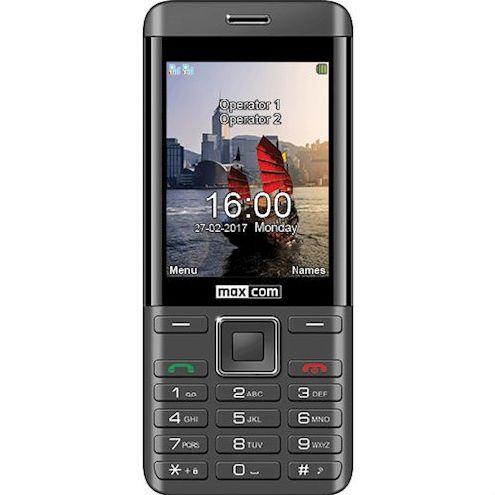 Кнопочный телефон на 2 сим карты с большим экраном и камерой 2Мп Maxcom ...