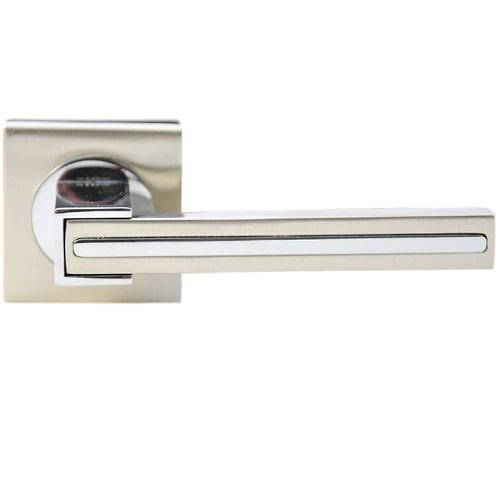 Купить Ручка дверная Siba Galaxy Z44 0 22 07 хром матовый/хром, цена ...