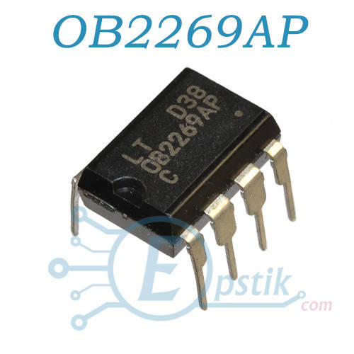 OB2269AP, ШИМ контроллер питания, DIP8, цена 16 грн — Prom.ua (ID#704558060)