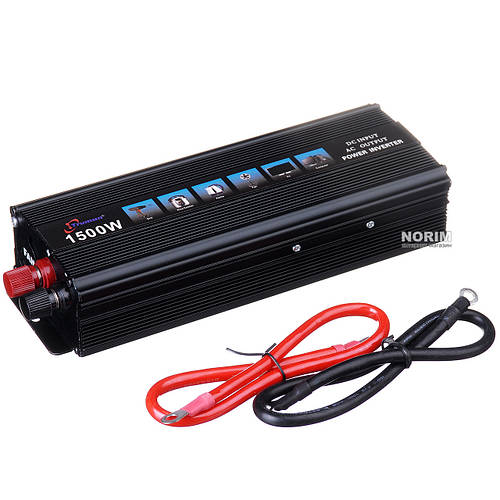 Купить Инвертор TRUMAN 12V 1500W SSK UKC AC/DC black box ZK, цена — Prom.ua (ID#39714595)