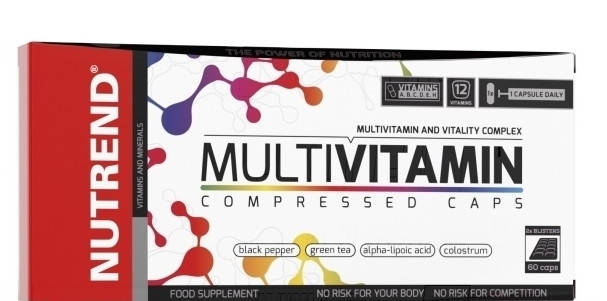Nutrend Multivitamin 60 caps (ID#270520072), цена: 572 ₴, купить на Prom.ua