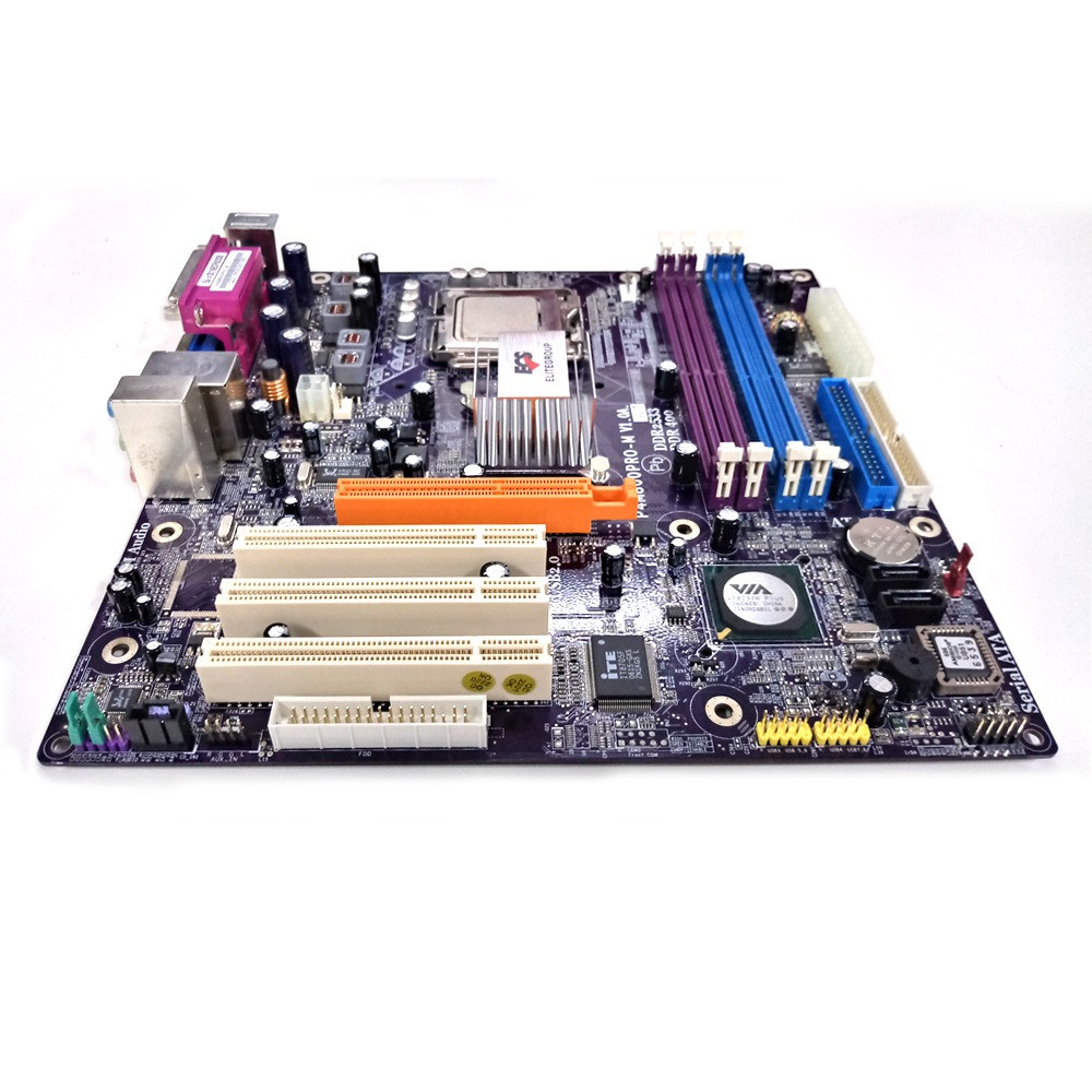 Купити Материнська плата Elitegroup P4M800PRO-M, s775, ціна 840 грн ...