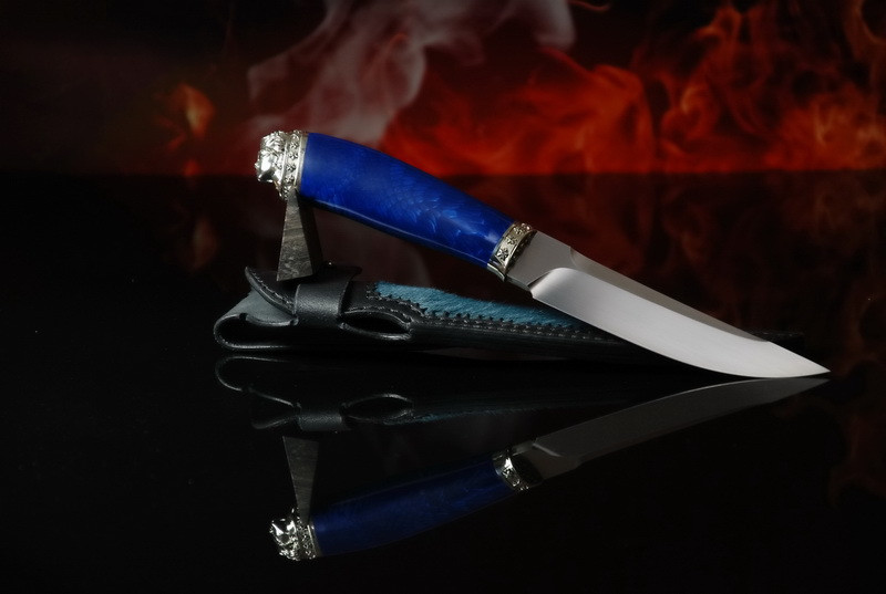 Нож Ручной Работы "Таинственная Незнакомка" 145х30х4мм с Ручкой Из ...