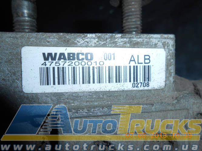 Кран регулятор тормозных усилий Б/у для Renault Midlum (5010260527 ...