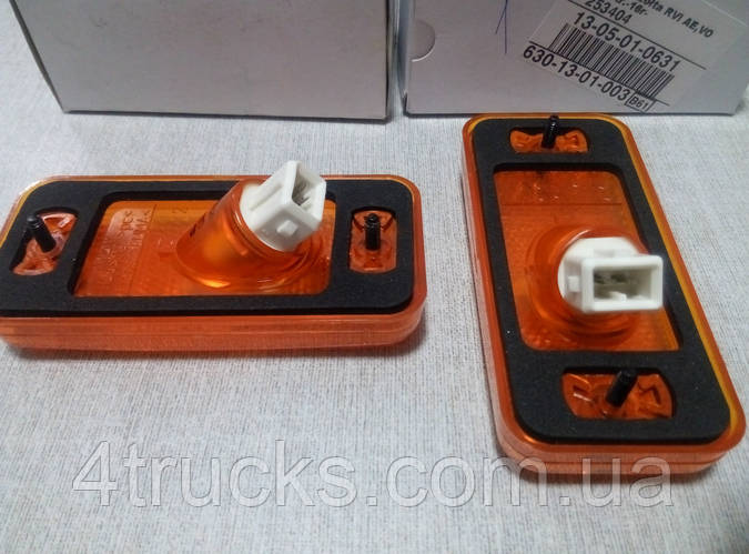 Купить Фонарь боковой габаритный DAF 95XF CF XF95 XF105 1329718 габарит ...